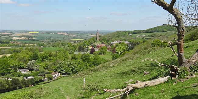 Over the Abberley Hills, Worcestershire - Ramblers